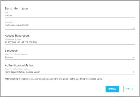 Access Restriction With IP Address NirvaShare