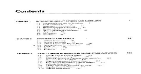 Analog Integrated Circuit Design Johns Pdf Circuit Diagram