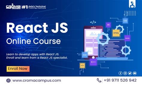 master react js online course with croma campus react js interactive