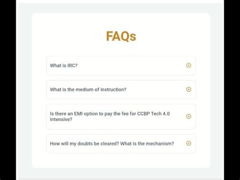 CODING PRACTICE 21 FAQS APP REACT JS CCBP 4 O CCBP YouTube