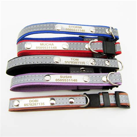 Badu Bg Персонализирана яка с надписи на котки светлоотразителни нашийници за домашни любимци с