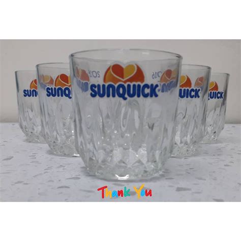 Koleksi Gelas Sunquick Edisi Tahun 2016 Glass Edition Shopee Malaysia