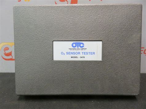 Owatoma Otc Oxygen Sensor Testing Kit 3470 Equipment Recycle