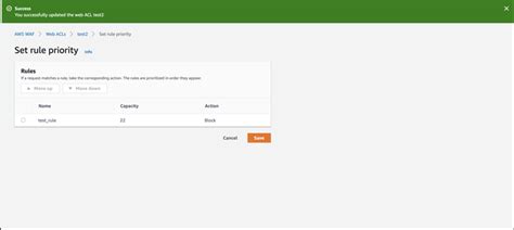 Part 3 New Aws Waf Aws Management Console Operations Original Rules