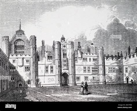 Hampton Court Palace Built By Cardinal Wolsey And Given To Him By