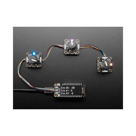 Adafruit I2c Stemma Qt Rotary Encoder Breakout With Encoder Stemma Qt