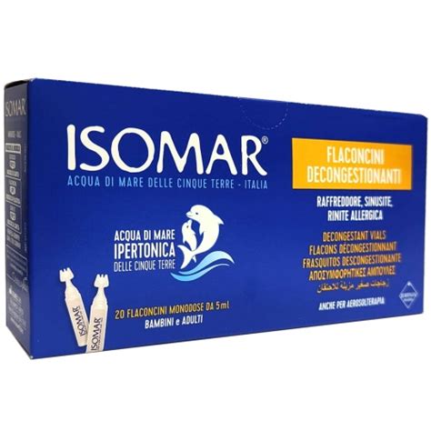 Isomar Hipertonične Ampule 20x5 Ml