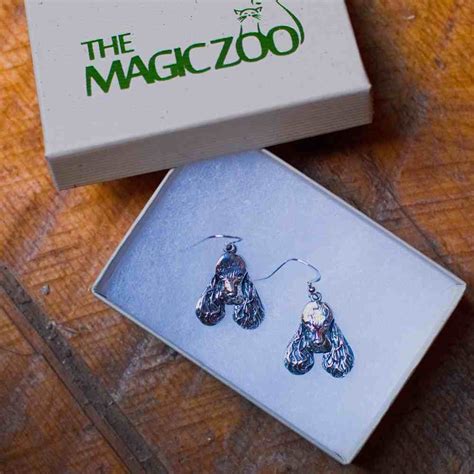 Sterling Silver Cocker Spaniel Earrings Cocker Spaniel Jewelry