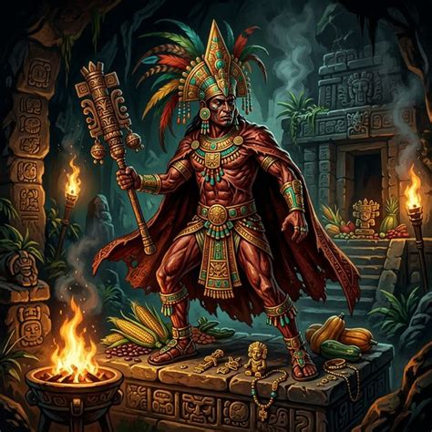 Xipe Totec Mesoamerican Pantheon Deity Mythos Atlas