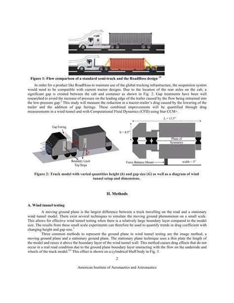 AIAA Technical Paper Reduction Of Semi Truck Aerodynamic Drag PDF
