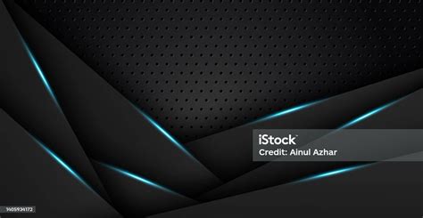 추상 라이트 블루 블랙 스페이스 프레임 레이아웃 디자인 기술 삼각형 개념 회색 텍스처 배경 Eps10 벡터 3차원 형태에 대한 스톡 벡터 아트 및 기타 이미지 Istock