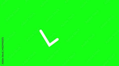Check Mark On Green Animation Of Check Mark Icon Animation Of A Completed Task With A Check