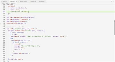 passport js express error r react