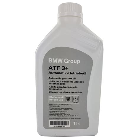 Aceite De Caja De Cambios Y Aceite De Ejes Bmw Atf 3