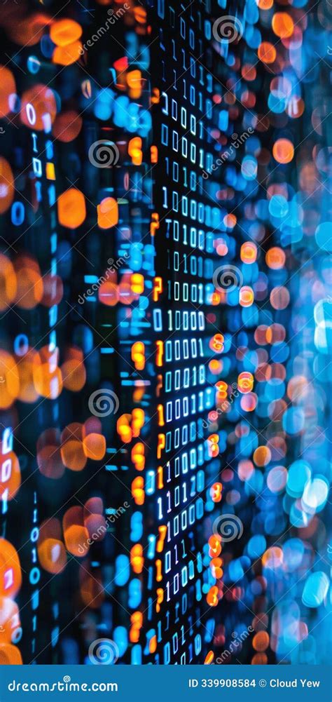 Bright Backdrop Highlighting Cyber Security Stock Illustration