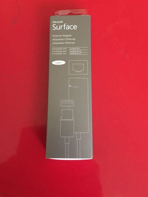 Microsoft Surface Ethernet Adapter For Surface Pro Pro2 Pro3 3u4 00001 1791576776