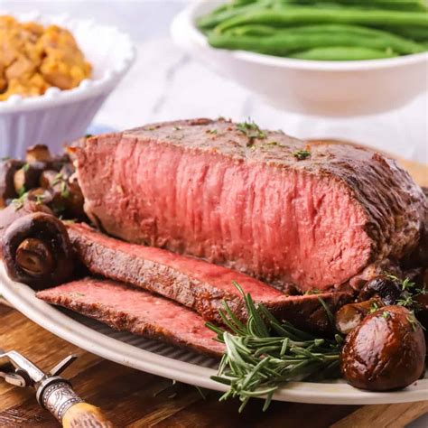 New York Strip Roast Oven Roasted Grits And Pinecones