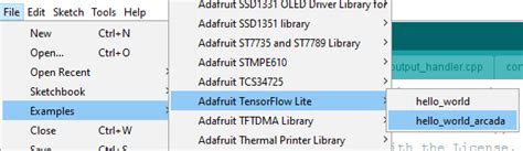 Sine Wave Demo Tensorflow Lite For Circuit Playground Bluefruit