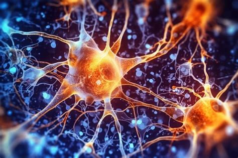 Premium Photo Neural Network Complexity An Abstract Fusion Of Biology Generative Ai Illustration