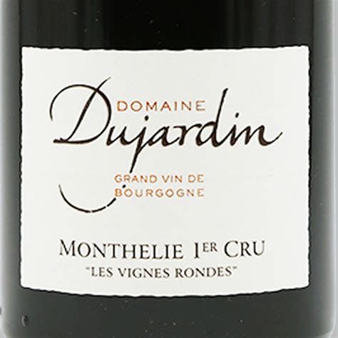 Monthelie 1er Cru Les Vignes Rondes Rouge 2019 Domaine Dujardin 75cl