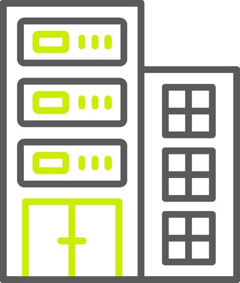 Data Center Line Two Color Icon 43479747 Vector Art At Vecteezy