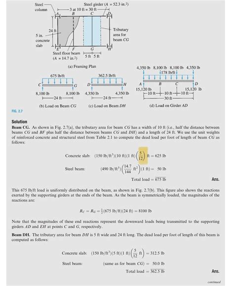 tributary load question r civilengineering