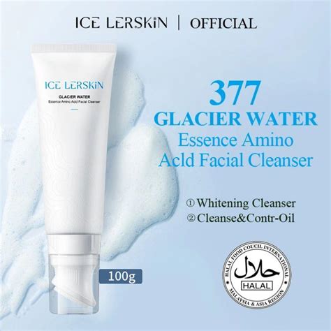 Ice Lerskin Amino Acid Cleanser 377essence Niacinamide Powerful
