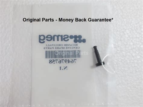 766411771 Smeg Oven Clock Timer Button Single Original Parts