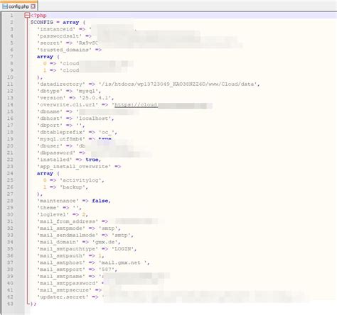 Error Config File Has Leading Content Please Remove Everything Before