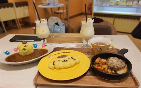 Pompompurin Cafe Harajuku 2023 Rsanrio
