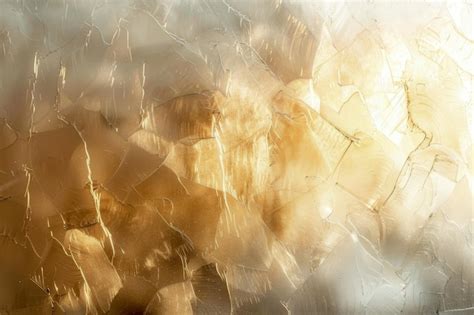 Premium Photo Light Passing Through Frosted Glass Wall Generative Ai