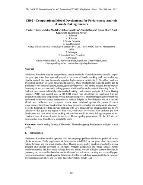 Pdf Computational Model Development For Performance Analysis Of Anode