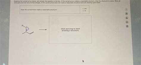 solved examine the curved arrow below and answer the