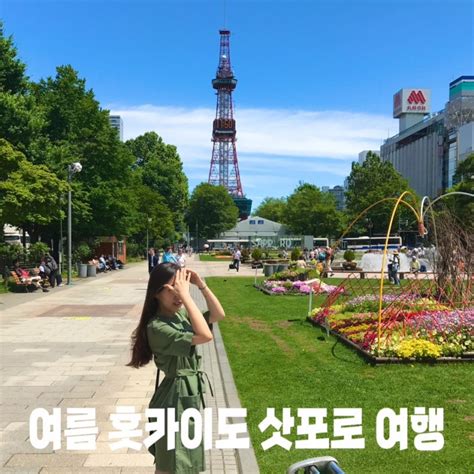 일본 홋카이도 여행ㅣ여름 삿포로 가족 자유여행 삿포로 시내 관광 코스 편 네이버 블로그