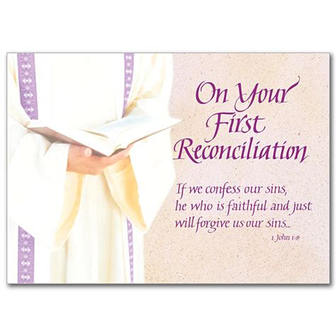 On Your First Reconciliation The Catholic T Store