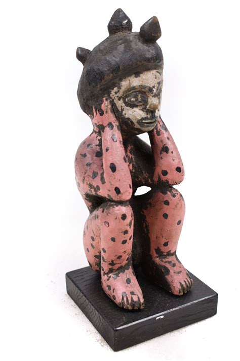 Figure Wood Igbo Nigeria Asian African Art