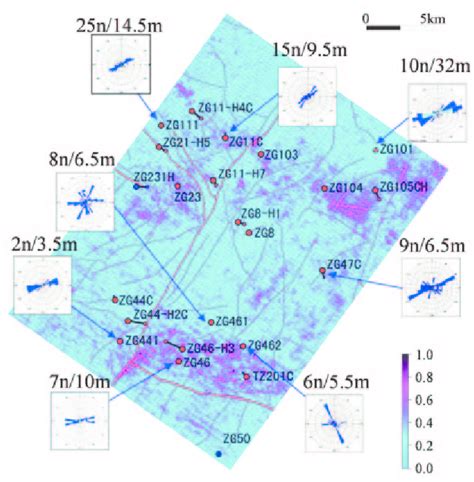 Combination Of Fracture Density And Inverted Direction Overlain By Download Scientific Diagram