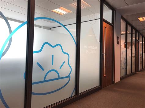 Glass Manifestation Safety Compliance And Graphics Lustalux · Lustalux