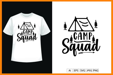 Camp Squad Graphic By World Of Graphics · Creative Fabrica