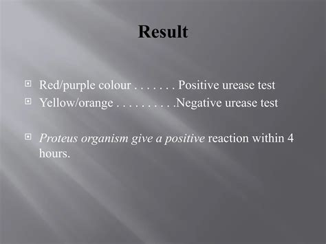Urease Test Pptx Microbiology Hematology Pptx