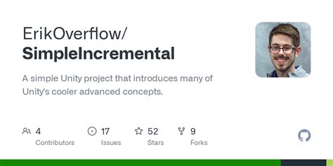 Github Erikoverflowsimpleincremental A Simple Unity Project That Introduces Many Of Unitys
