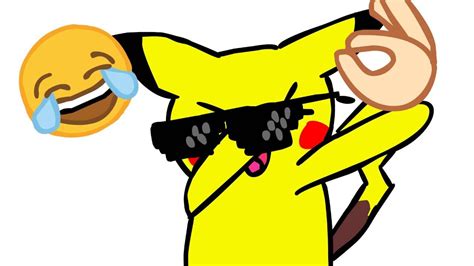 How To Draw Pikachu Doing The Dab