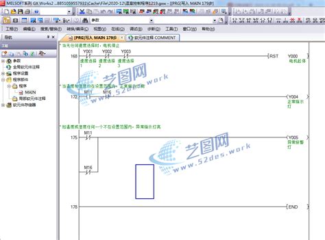 三菱plc程序设计温湿度土壤灌溉系统梯形图电气图仿真c21244 艺图网