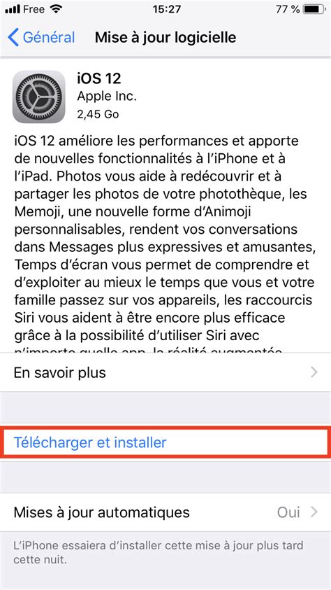 Comment Installer Ios 12 Varcap Informatique
