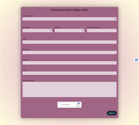 Restaurant Reservation Template Prntbl Concejomunicipaldechinu Gov Co