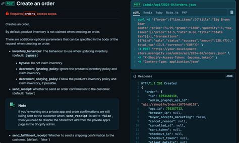 Shopify Order API A Complete Guide