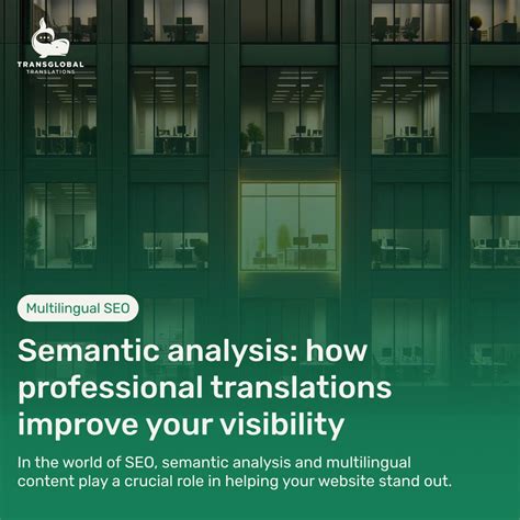 Semanticanalysis Multilingualseo Translations Transglobal Translations