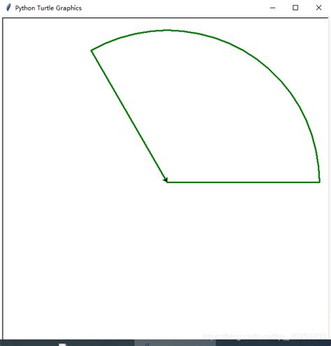 Python利用turtle绘制扇形python用turtle画扇形 Csdn博客