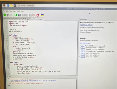 Python Code Not Working Library Sometimes Not Working Rraspberrypi