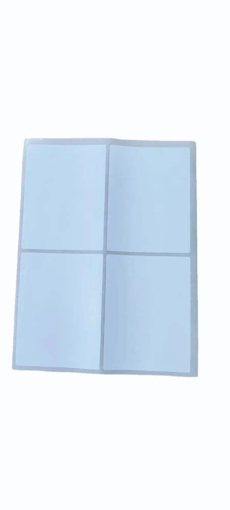 Blank Barcode Label Sheet At Rs 153piece Jadavpur Kolkata Id
